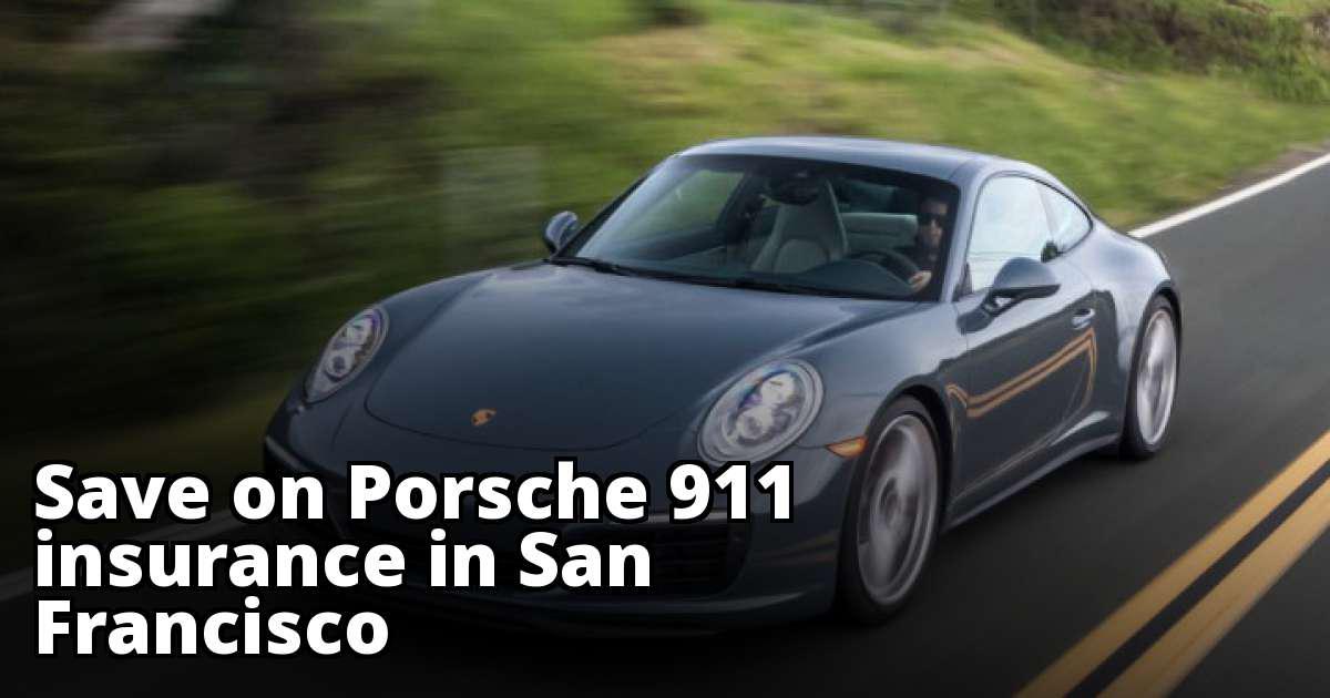 Cheapest Porsche 911 Insurance in San Francisco, CA